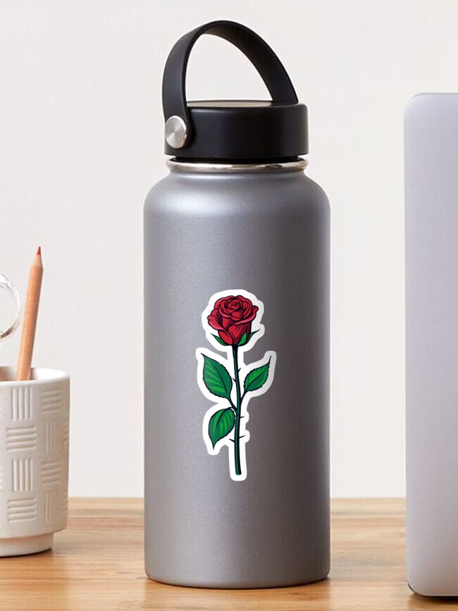 "Rose" Sticker for Sale by cutecrazytshirt | Redbubble