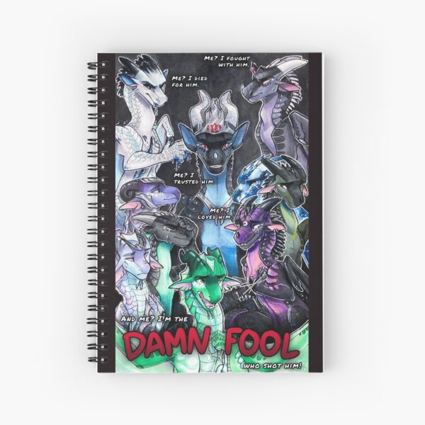 "Just you wait... [TEXT] - Darkstalker WOF Wings of Fire" Spiral ...