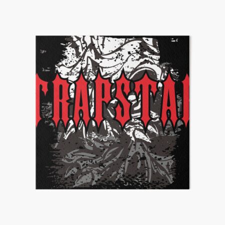 "trapstar skull" Art Board Print by prinwiza | Redbubble