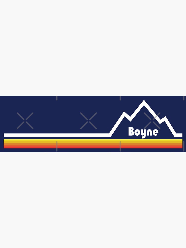 "Boyne Mountain Resort" Sticker for Sale by esskay | Redbubble