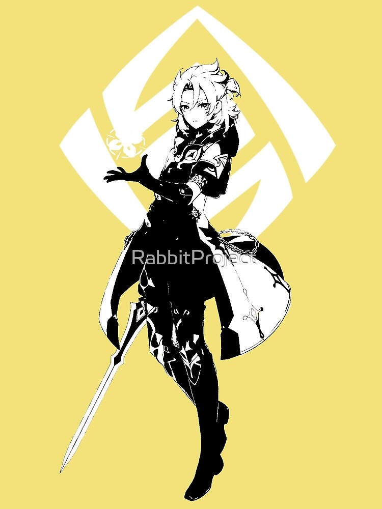 "Albedo genshin impact" Art Print for Sale by RabbitProject | Redbubble