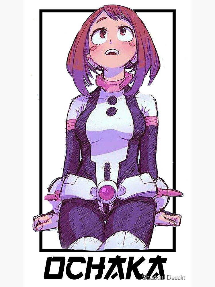 "uraraka ochako" Poster for Sale by rays95 | Redbubble