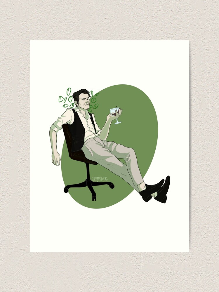 "ELiAs BouChARd" Art Print by anxiouscrows | Redbubble