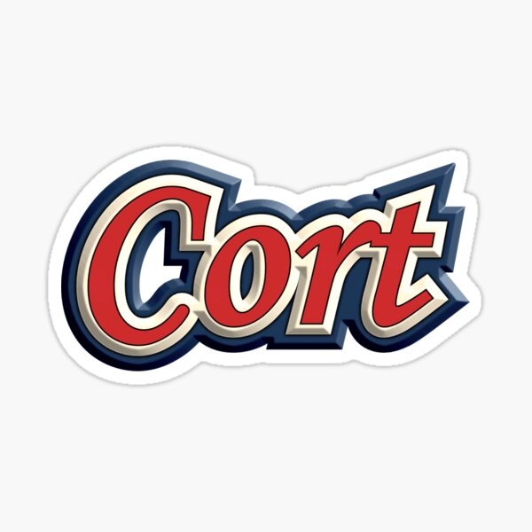 "Cort Tricolor" Sticker by plidner | Redbubble