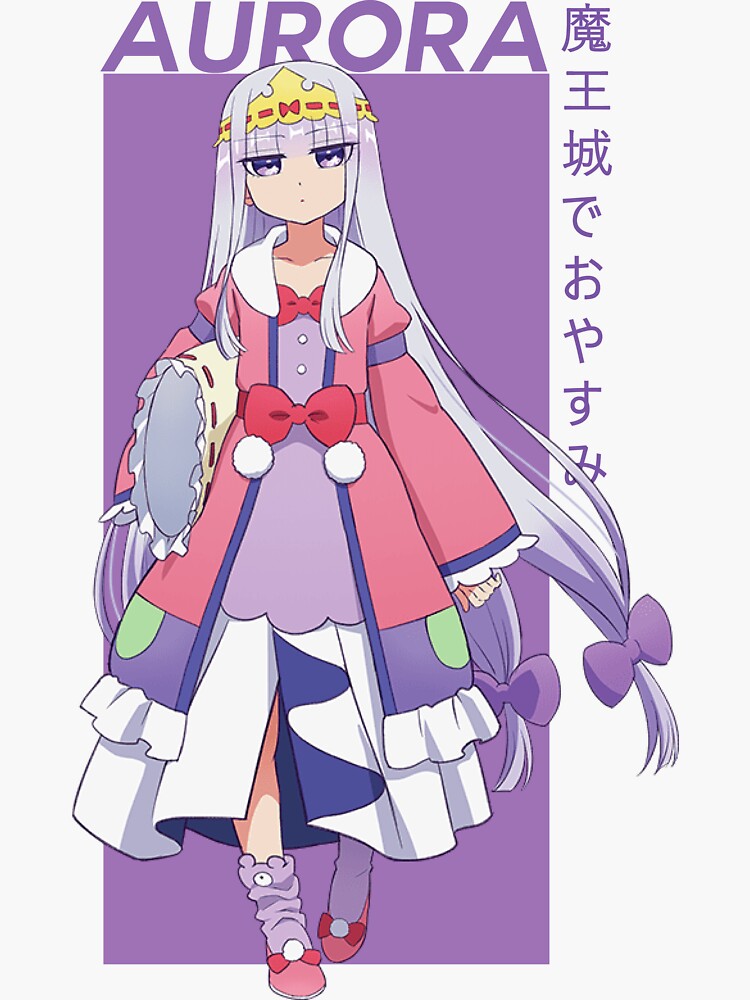 "Aurora| Sleepy Princess in the Demon Castle " Sticker by Animeheros ...
