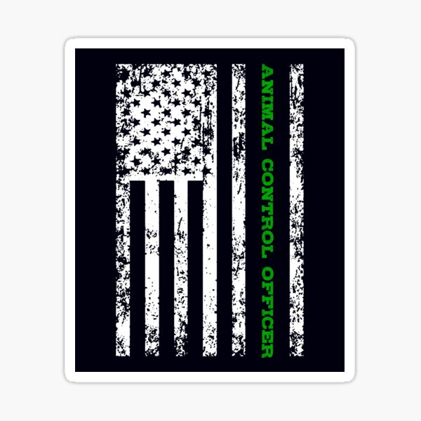 "Animal Control Officer" Sticker for Sale by mikevdv2001 | Redbubble