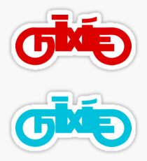 Fixie: Stickers | Redbubble