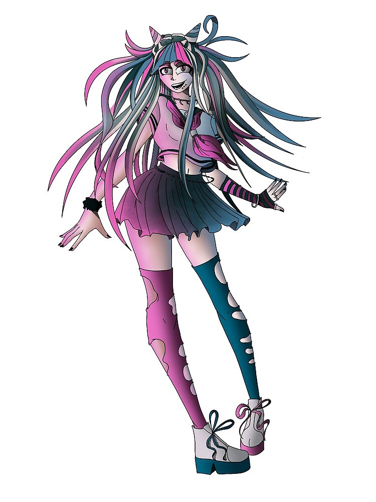 "Ibuki Mioda pose" Art Print by Abbysartstudio | Redbubble