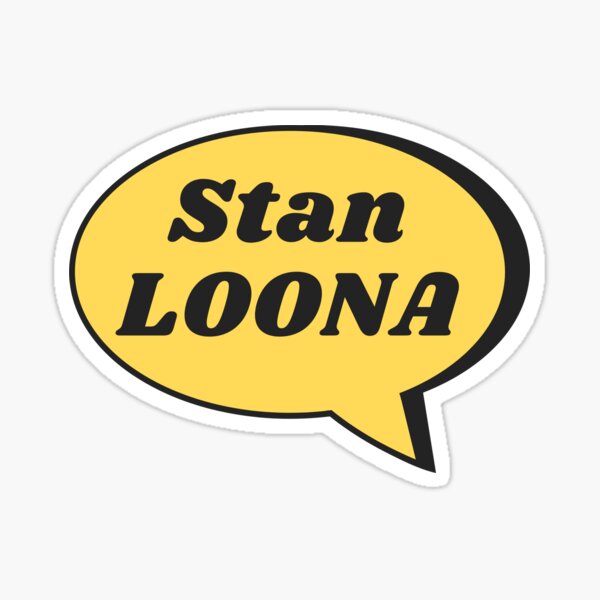 "Stan Loona" Sticker for Sale by signalfanlab | Redbubble