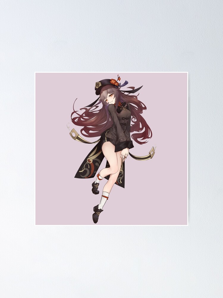 "Hu tao - Genshin Impact" Poster for Sale by Kami-Anime | Redbubble