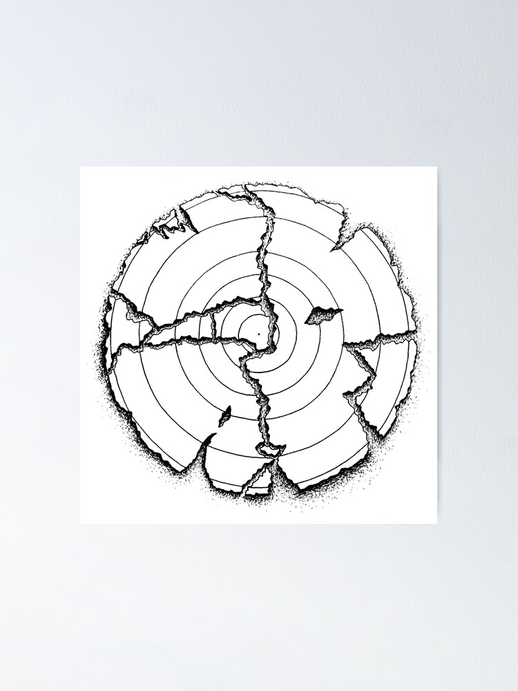 "Broken Circle" Poster for Sale by bobblehead1337 | Redbubble