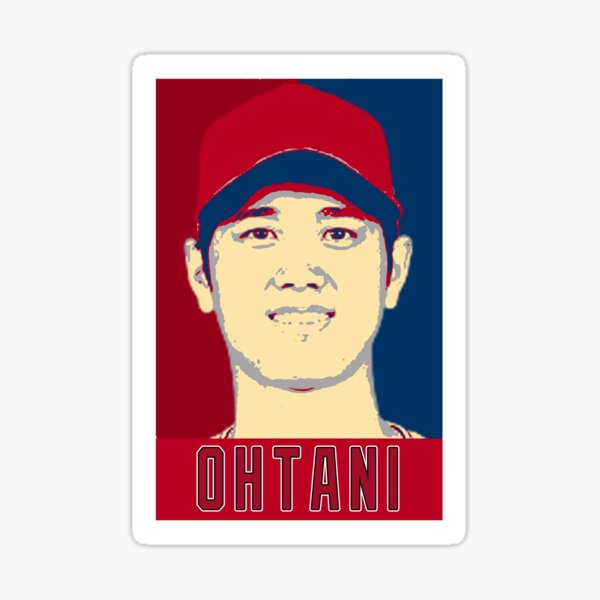 "Shohei Ohtani Artwork" Sticker for Sale by oliverkunovski | Redbubble