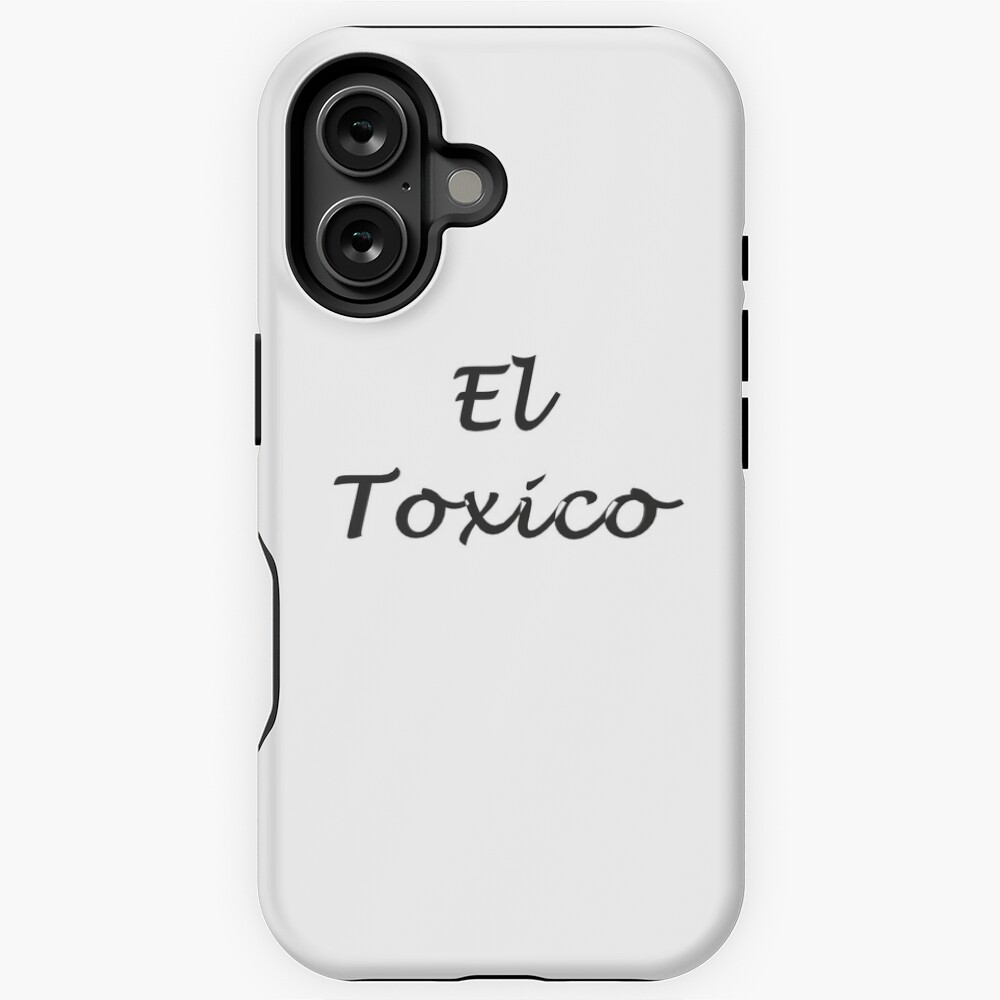 "El Toxico" Sticker for Sale by superchele | Redbubble