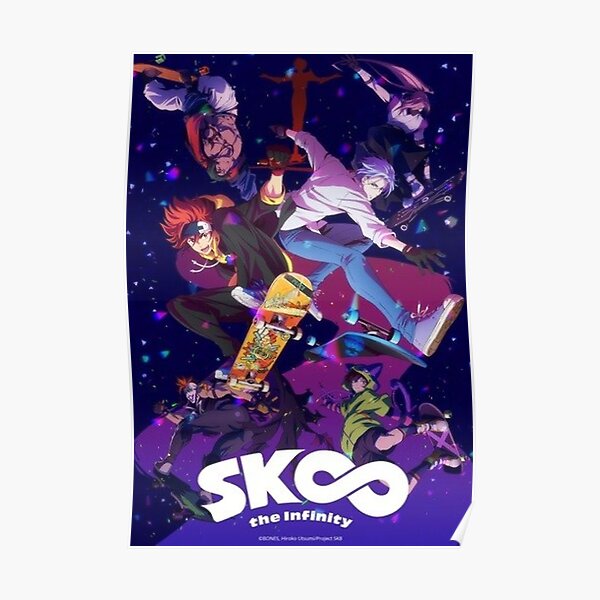 " Sk8 the infinity" Poster by Ashleymathisn | Redbubble