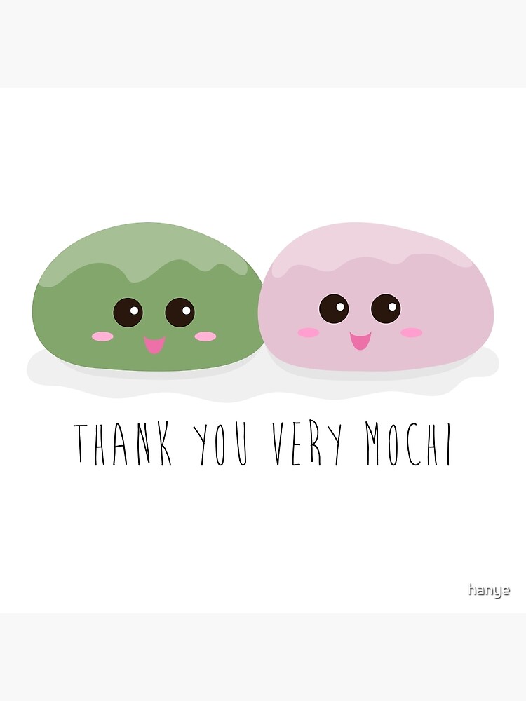 "Mochi Food Pun" Art Print for Sale by heuksuga | Redbubble