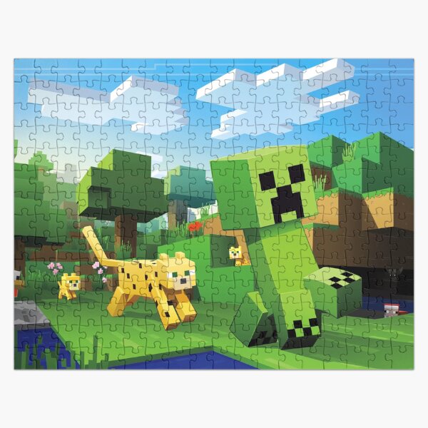 Minecraft Mojang Jigsaw Puzzles | Redbubble