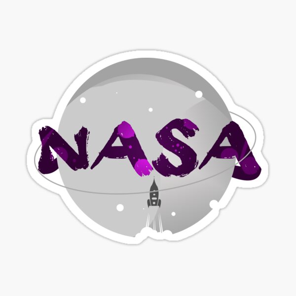 "Nasa Logo" Sticker for Sale by StarsLight | Redbubble