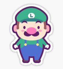Luigi Stickers | Redbubble
