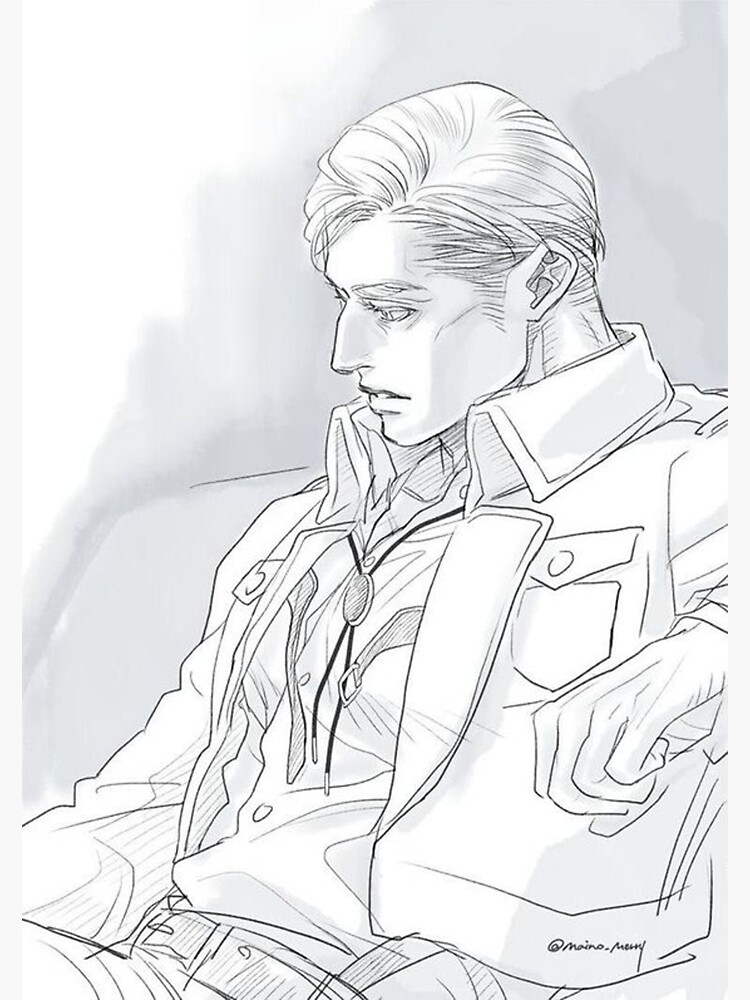 "Erwin Smith." Sticker for Sale by Tabloice | Redbubble