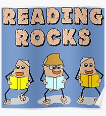 Reading Rocks: Posters | Redbubble