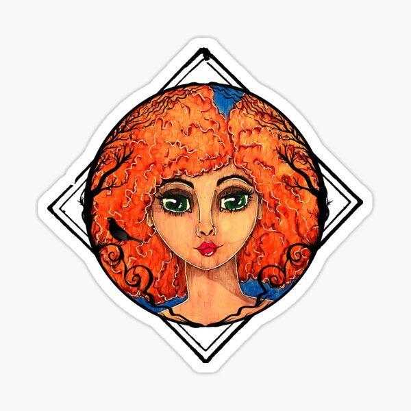 "Celeste" Sticker for Sale by klou-art | Redbubble