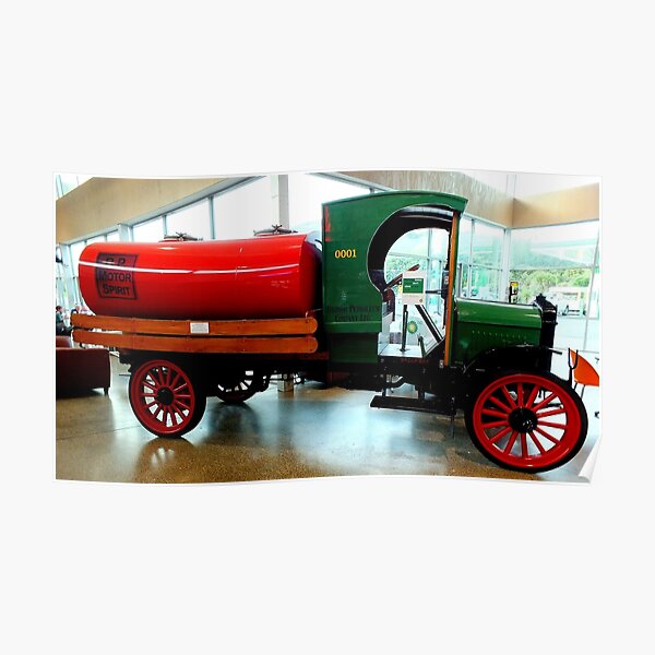 "Super dooper Petrol tanker" Poster by sandysartstudio | Redbubble