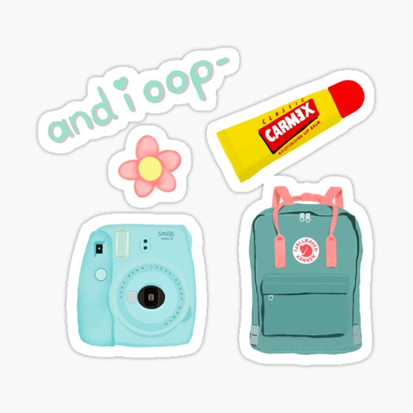 "Vsco Sticker Pack" Sticker for Sale by prissipix | Redbubble