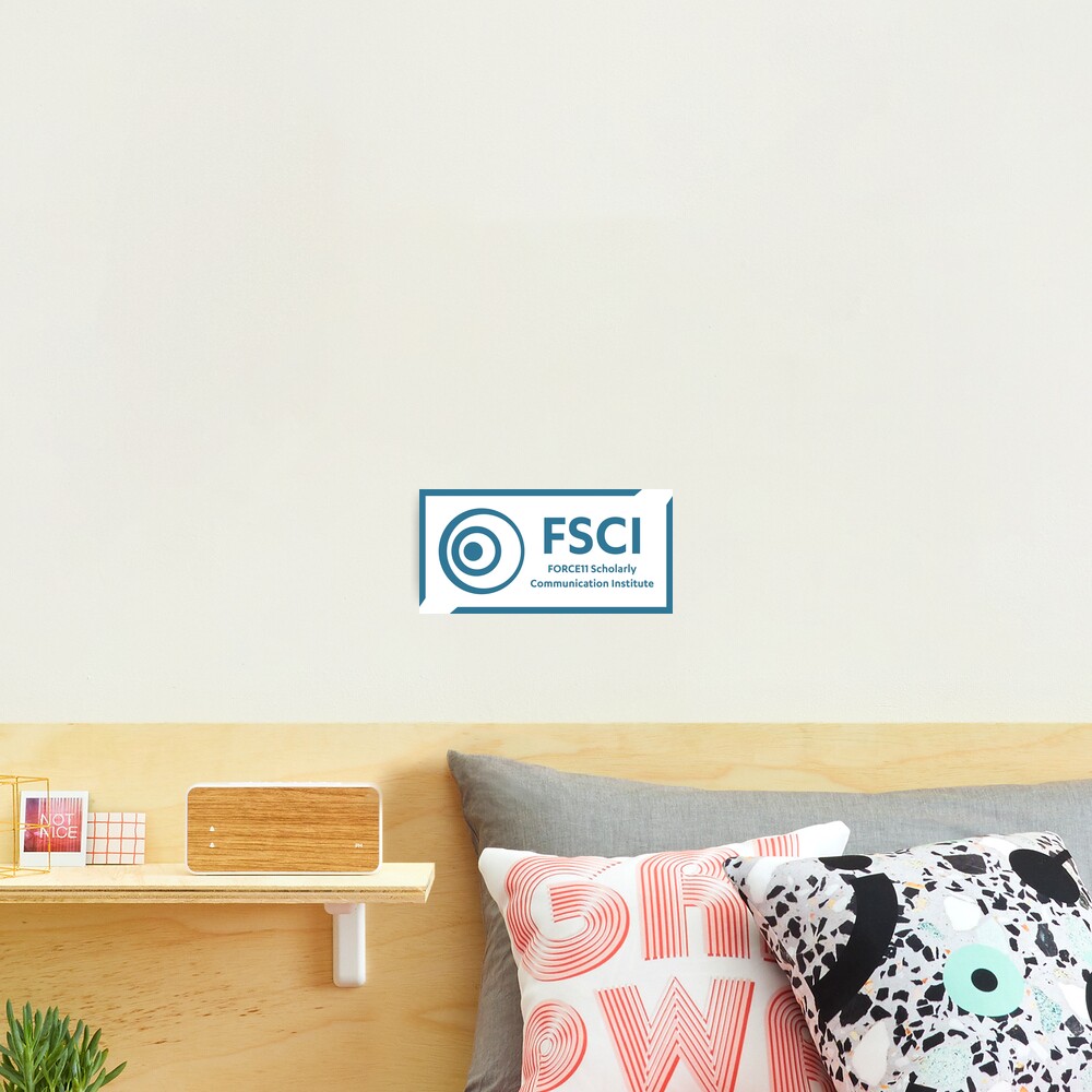 "FSCI Logo" Photographic Print by FORCE11rescomm | Redbubble