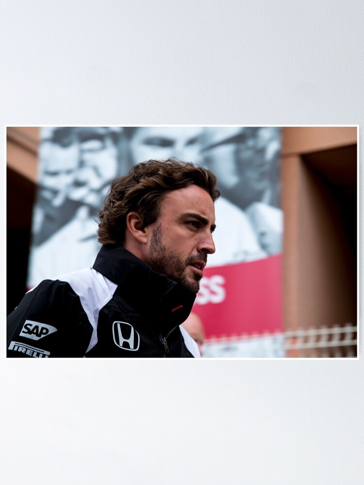 "Fernando Alonso " Poster by Srdjanfox | Redbubble