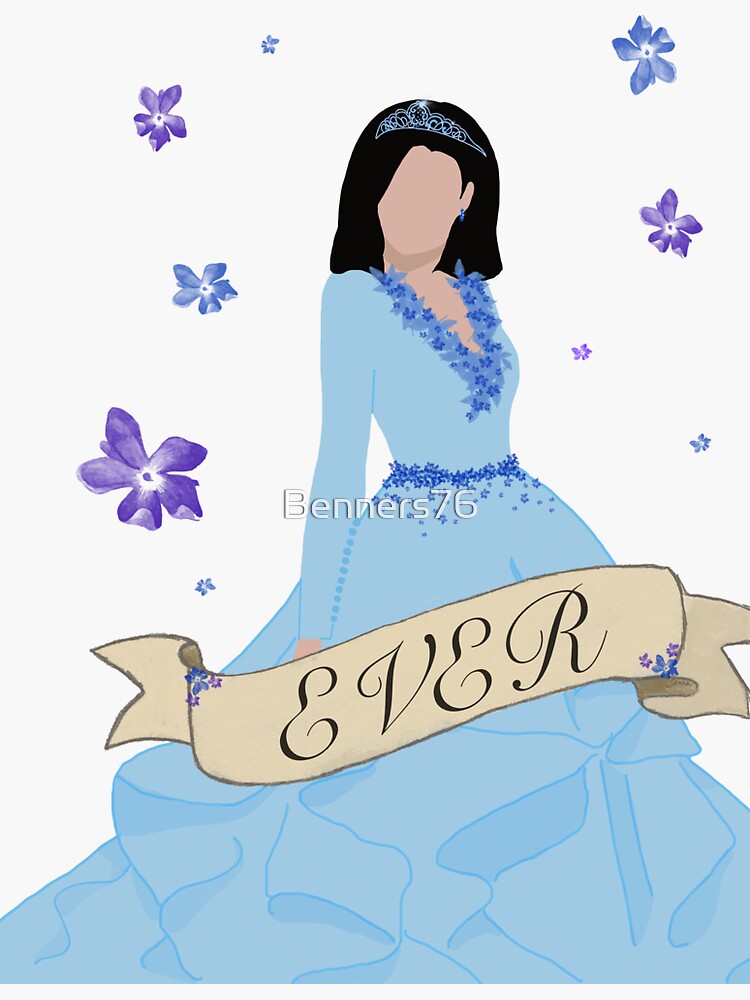 "Princess Agatha" Sticker for Sale by Benners76 | Redbubble