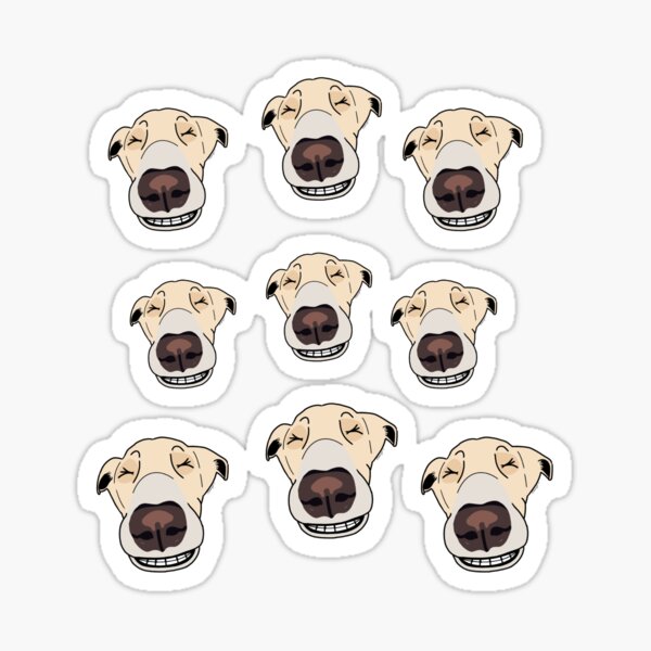 "Happy Hank Pack" Sticker for Sale by MDWashington | Redbubble