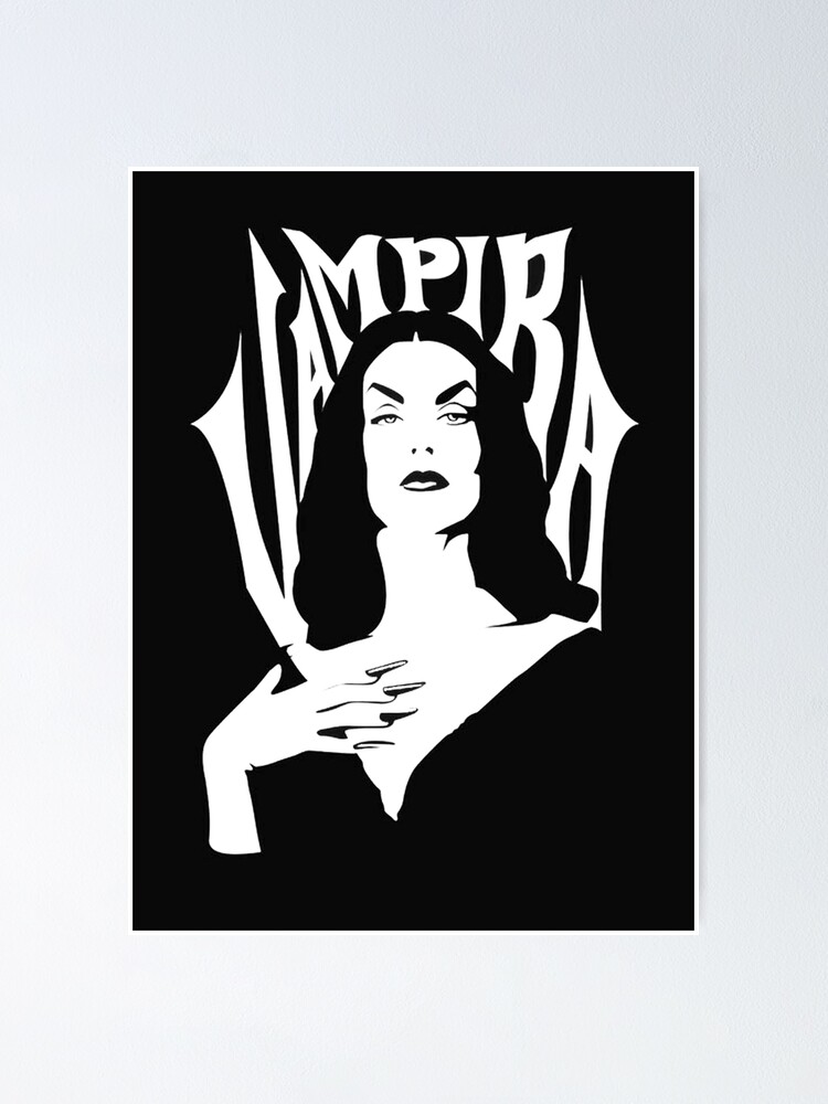 "Vampira Icon " Poster by NarimanArt | Redbubble