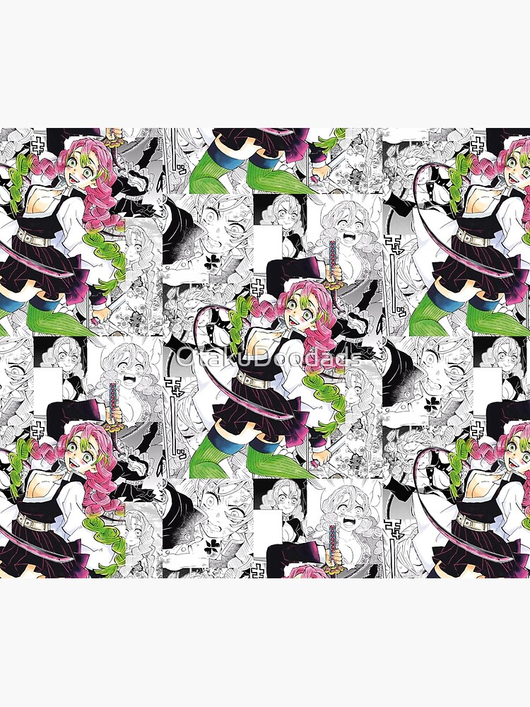 "Mitsuri Manga Collage" Throw Blanket for Sale by OtakuDoodads | Redbubble