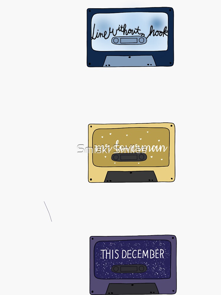 "Ricky Montgomery Mix Tape Sticker Pack " Sticker by arrowverseedit ...