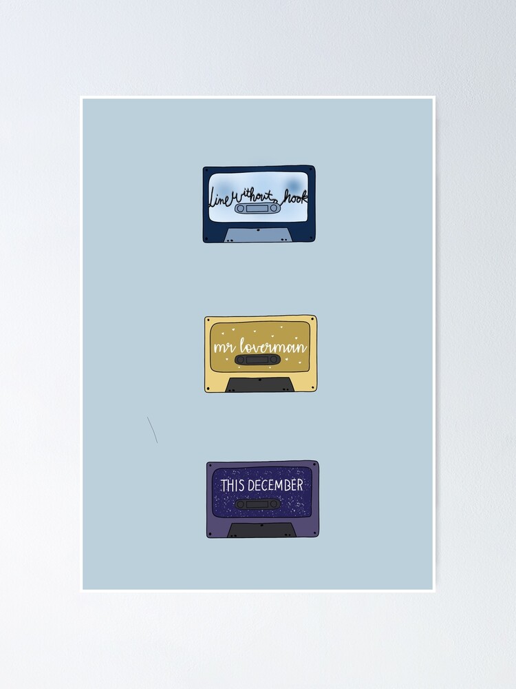 "Ricky Montgomery Mix Tape Sticker Pack " Poster for Sale by ...