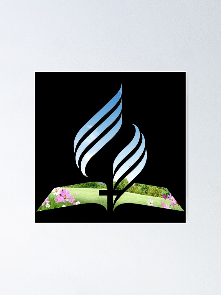 "Seventh-Day Adventist Church " Poster for Sale by JohnSit | Redbubble