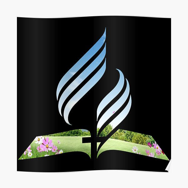 "Seventh-Day Adventist Church " Poster for Sale by JohnSit | Redbubble