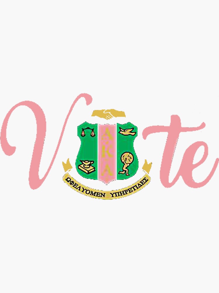 "Vote-Aka" Sticker for Sale by OranGrant | Redbubble