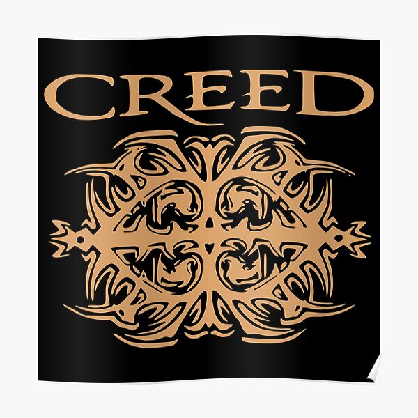 "Stunning Creed Band Logo" Poster for Sale by kyodik | Redbubble