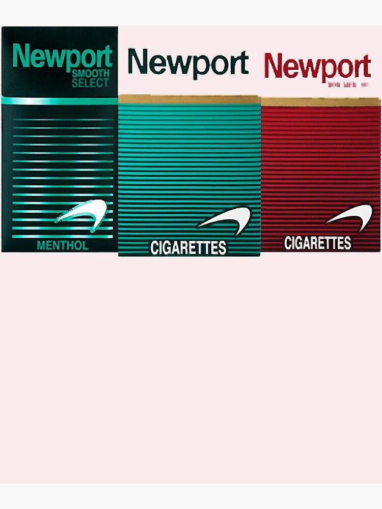 "newport cigarettes Classic T-Shirt " Poster by Lukifo-Radical | Redbubble