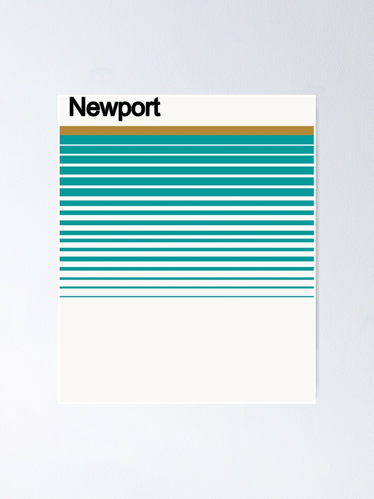 "Newport Cigarettes Classic T-Shirt" Poster for Sale by Lukifo-Radical ...