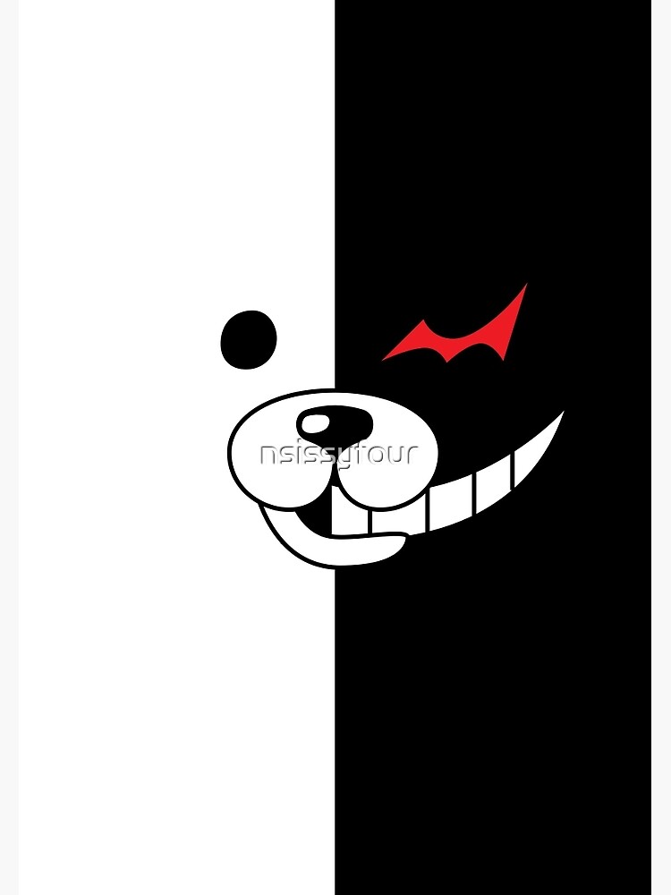 "Danganronpa - Monokuma" Spiral Notebook for Sale by nsissyfour | Redbubble