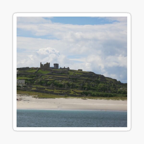 "Castle ruins Aran Islands" Sticker for Sale by Aoife7 | Redbubble