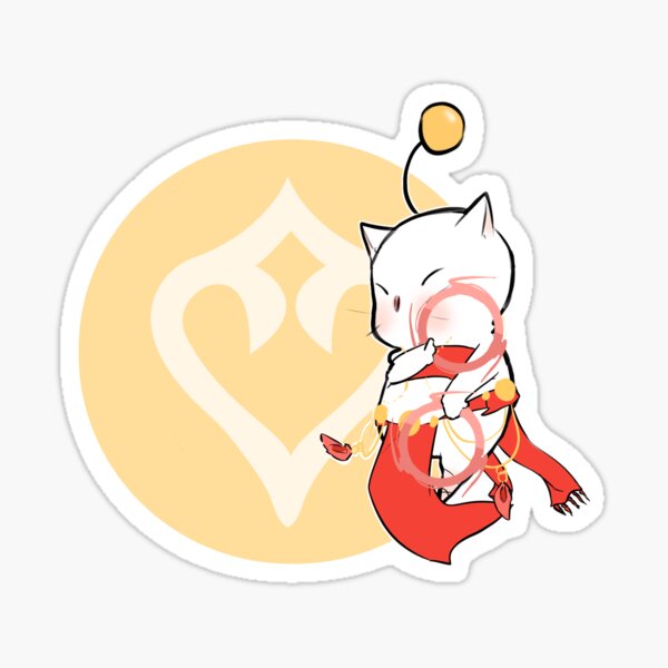 "DANCER MOOGLE FFXIV " Sticker for Sale by Oreen | Redbubble