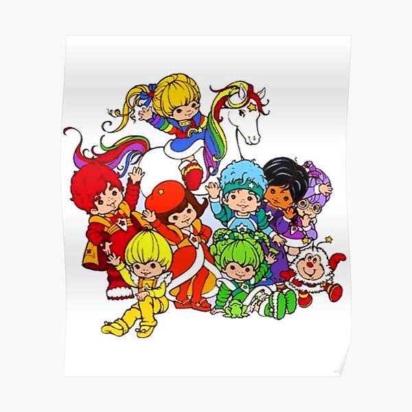 "World Of Rainbow Brite" Poster for Sale by Nacho-art | Redbubble
