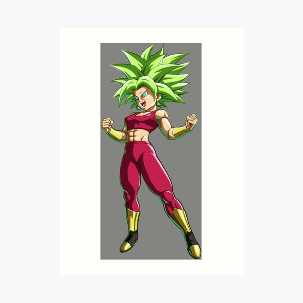"kefla fighter dragonball" Art Print by michaeljules1 | Redbubble