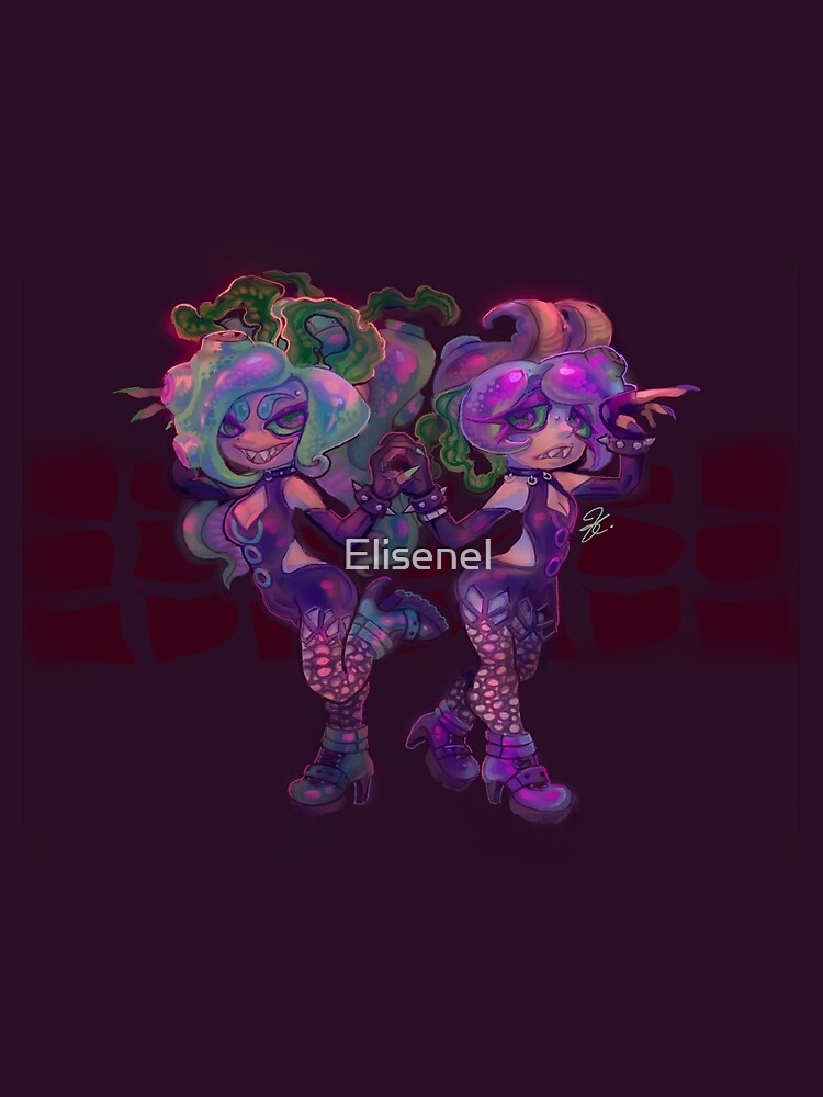 "Octo Sisters" T-shirt for Sale by Elisenel | Redbubble | splatoon ...
