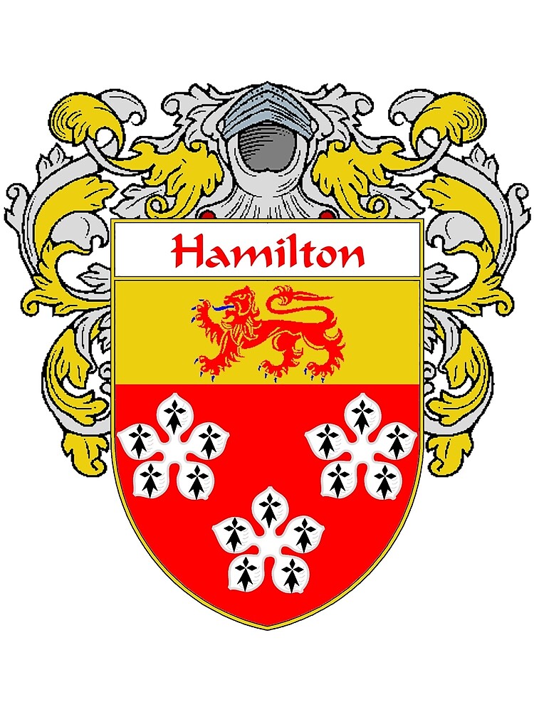 "Hamilton Coat of Arms/Family Crest" by William Martin | Redbubble