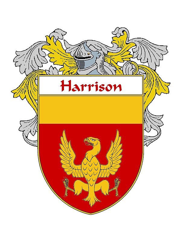 "Harrison Coat of Arms/Family Crest" by William Martin | Redbubble