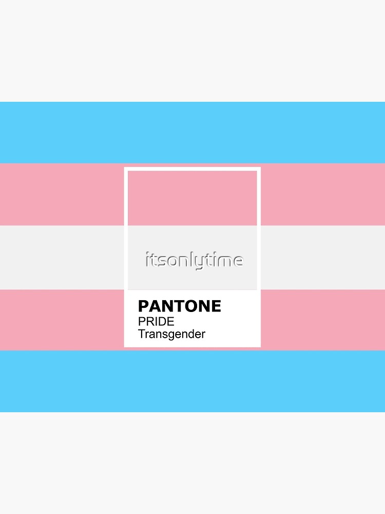 "Pride Transgender Pantone" Poster by itsonlytime | Redbubble